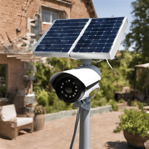 Image result for Solar Power Security Camera with LED Lights