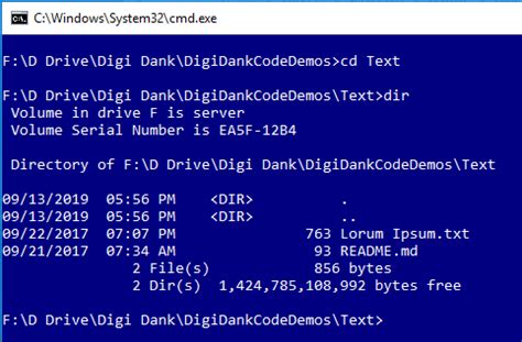 Image result for Open Dir File Command Line