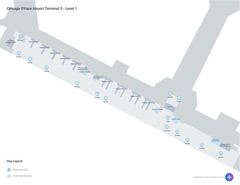 Image result for ORD Terminal Map