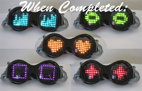 Image result for LED Goggles