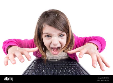 Image result for Angry Kid Typing On Computer
