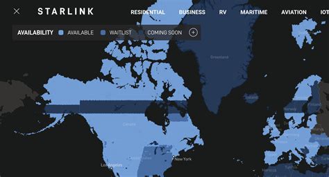 Image result for Current Starlink Coverage Map