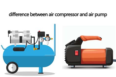 Image result for Compressor vs Pump
