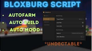 Image result for Bloxburg Script Auto Build Free
