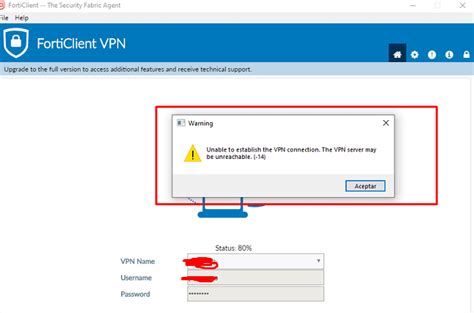 Image result for Fortivpn JavaScript Error