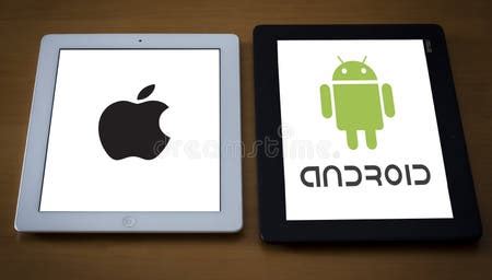 Android and Ios comparison editorial photo. Image of background - 32557261