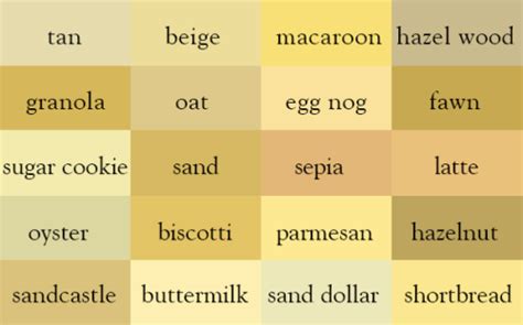 Image result for Color Synonyms