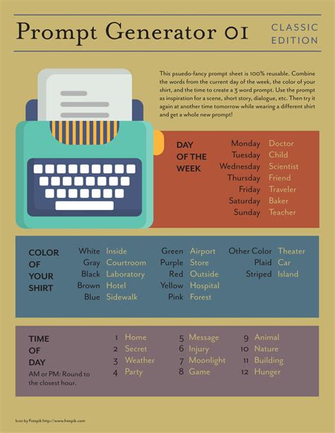 Image result for Write Prompt Generator