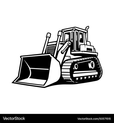 Image result for Bulldozer Vector