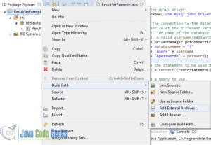 Image result for ResultSet in Java JDBC