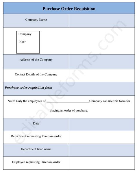 Image result for Order Requisition Form