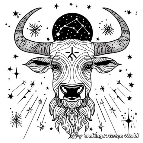 Image result for Taurus Coloring Pages
