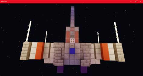 Image result for Minecraft X-Wing Mod