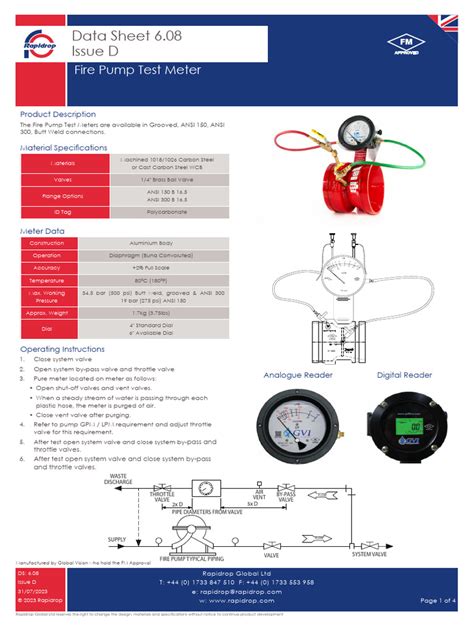 Image result for Flow Testing Fire Pump with Meter