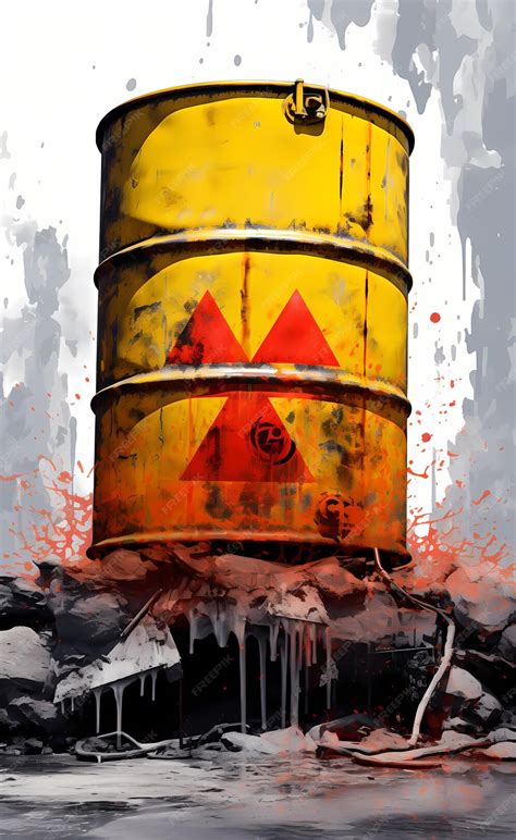 Image result for Rust Radioactive Barrel