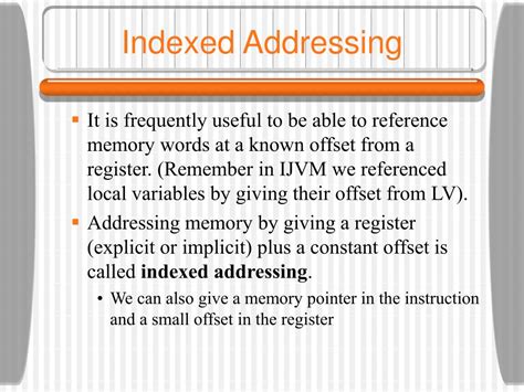 Image result for Indexed Addressing Explained