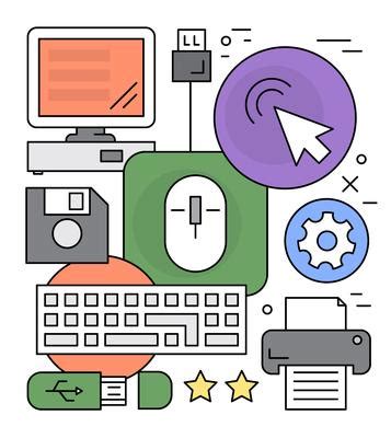 Image result for Computer Parts Vector