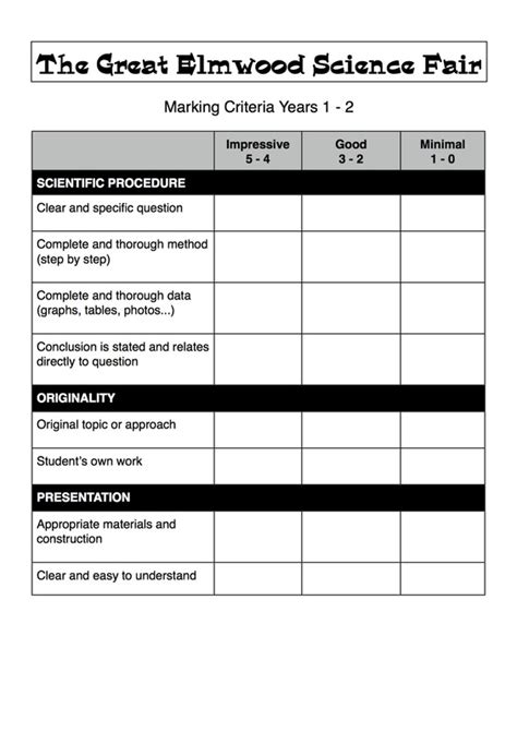 Image result for Science Judging Fair Example