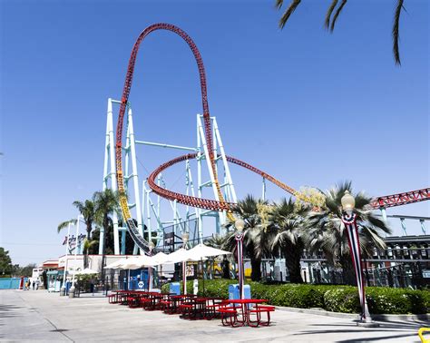 Image result for Xcelerator Roller Coaster