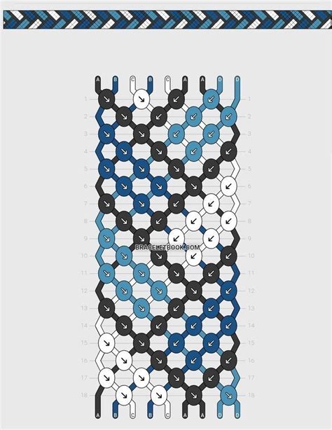 Image result for How Read String Bracelet Patterns