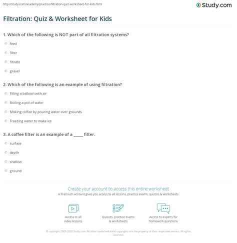 Image result for Free Science Lessons Filtration