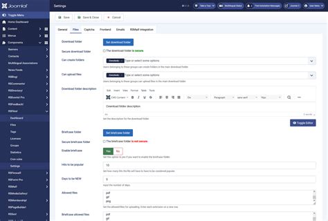 Image result for Joomla File Downloading