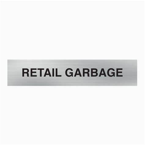Image result for Regulated Garbage Sign