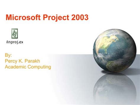 Image result for Microsoft Project 2003 Tutorial