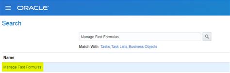 Image result for HCM Data Loader Fast Formula Type
