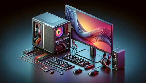 Image result for Compact Desktop PC Setup