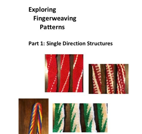 Image result for Finger Weaving Patterns