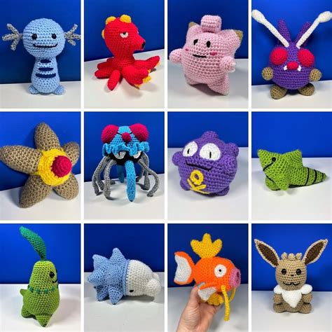 Image result for Mini Pokemon Crochet Patterns