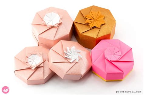 Image result for Origami Box Octagonal