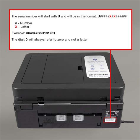 Image result for Printer Serial Number