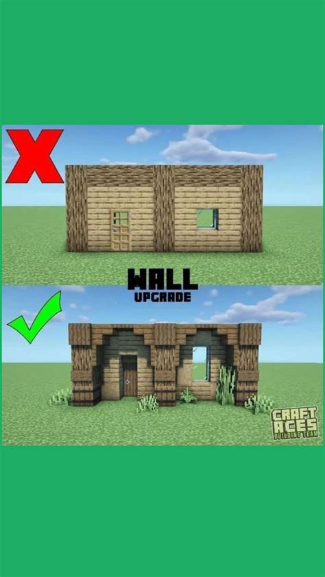 Image result for Minecraft Wall Tutorial