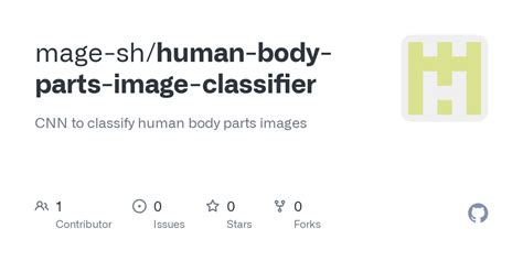 Image result for Body Parts Classifier Example