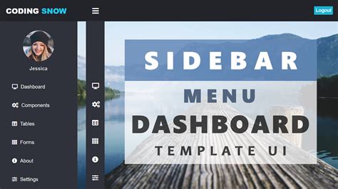 Image result for Sidebar Template HTML/CSS