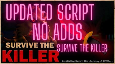 Image result for Survive the Killer GUI Script Pastebin 2022