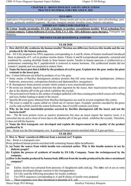 Image result for Class 12th Biology Chapter 3 Pyq