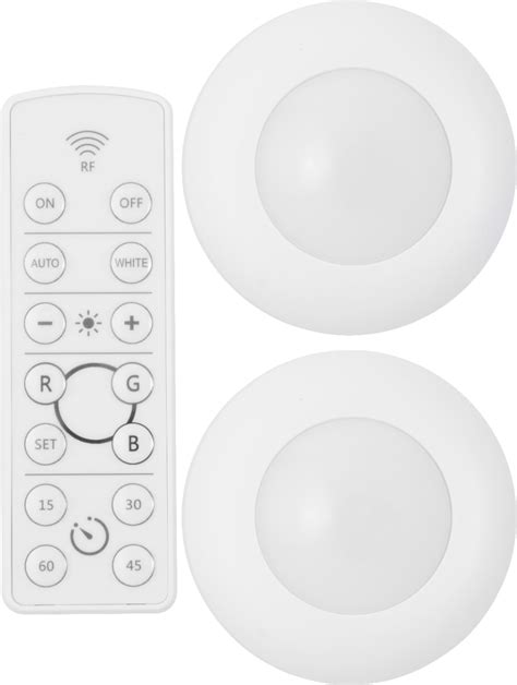 Image result for LED Color Changing Puck Lights