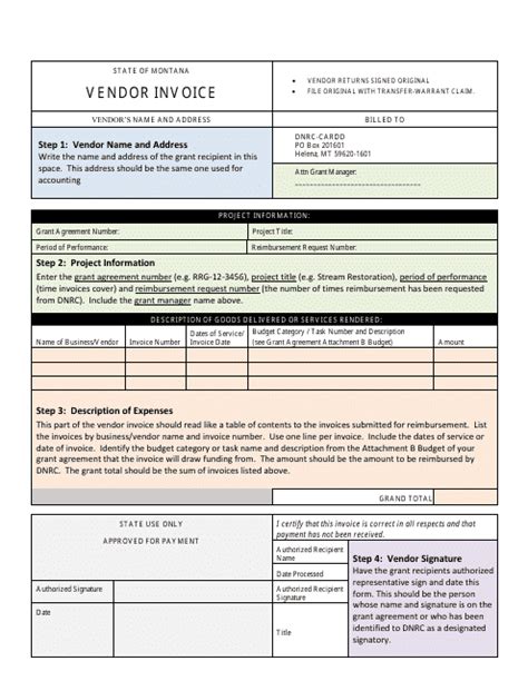 Image result for Vendor Invoice Example