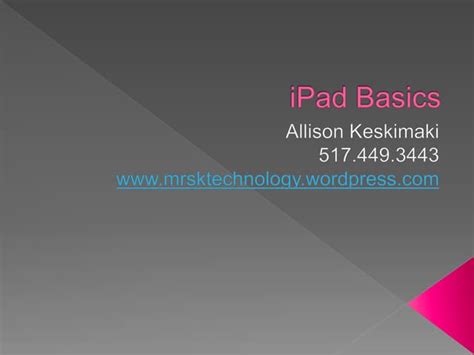 Image result for iPad Beginner's Tutorial