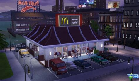 Image result for Sims 4 Fast Food Mod