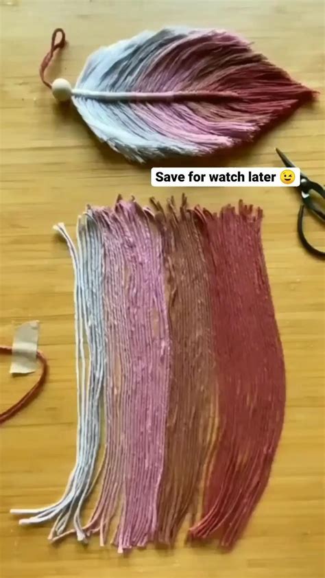 Image result for Macrame Feathers Tutorial