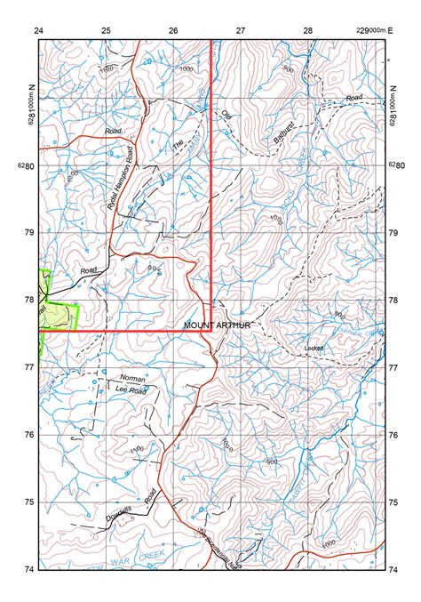 Image result for Topographic Map Grid Reference
