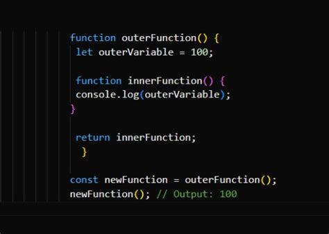 Image result for Closure Function in JavaScript in Tamil