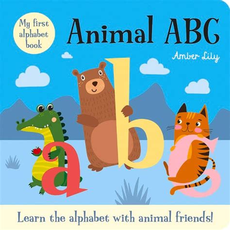 My First Alphabet Book: Animal ABC - Nantucket Kids