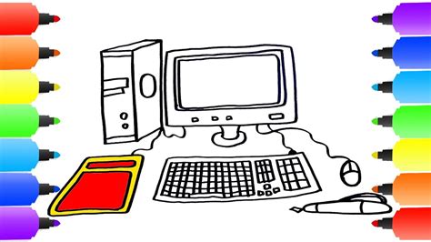 Computer Drawing For Kids at PaintingValley.com | Explore collection of ...