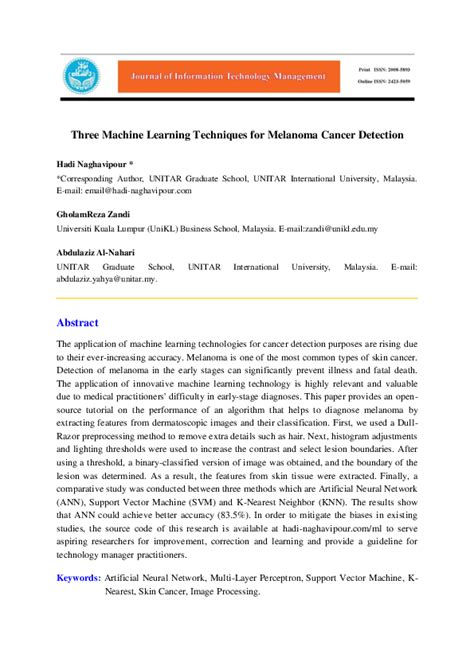 Image result for Cancer Detection with Machine Learning