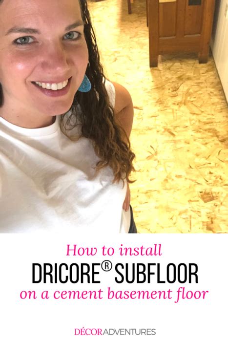 Image result for How to Lay DRIcore Subfloor